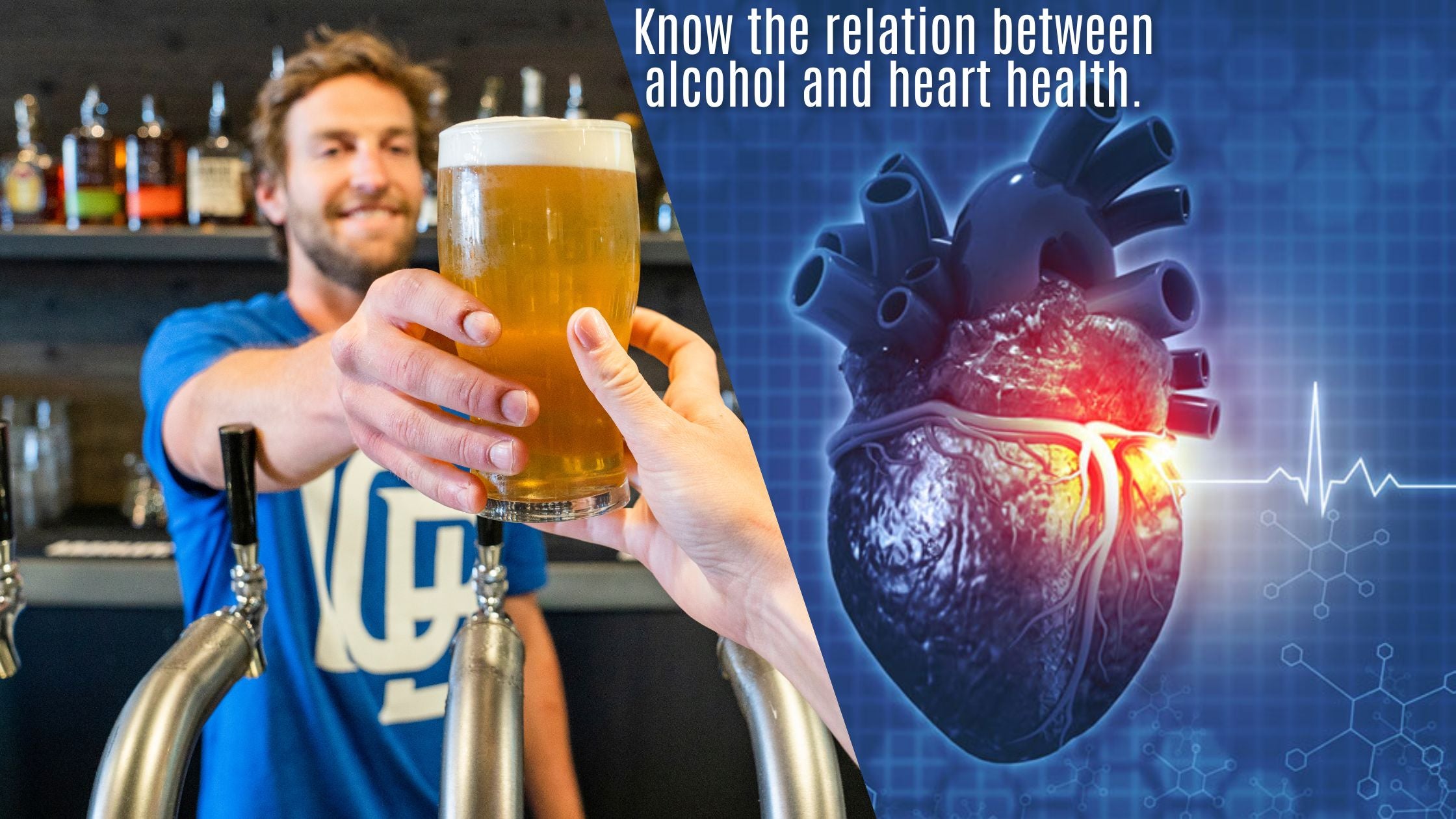 Know the Relation Between Alcohol and Heart Health in Detail! – Naturachol